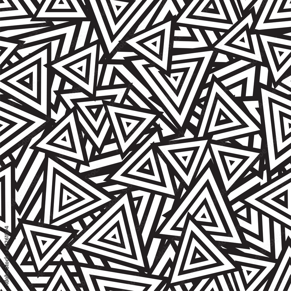 Abstract black and white seamless pattern. Vector vector de Stock ... Abstract black and white seamless pattern. Vector vector de Stock ...