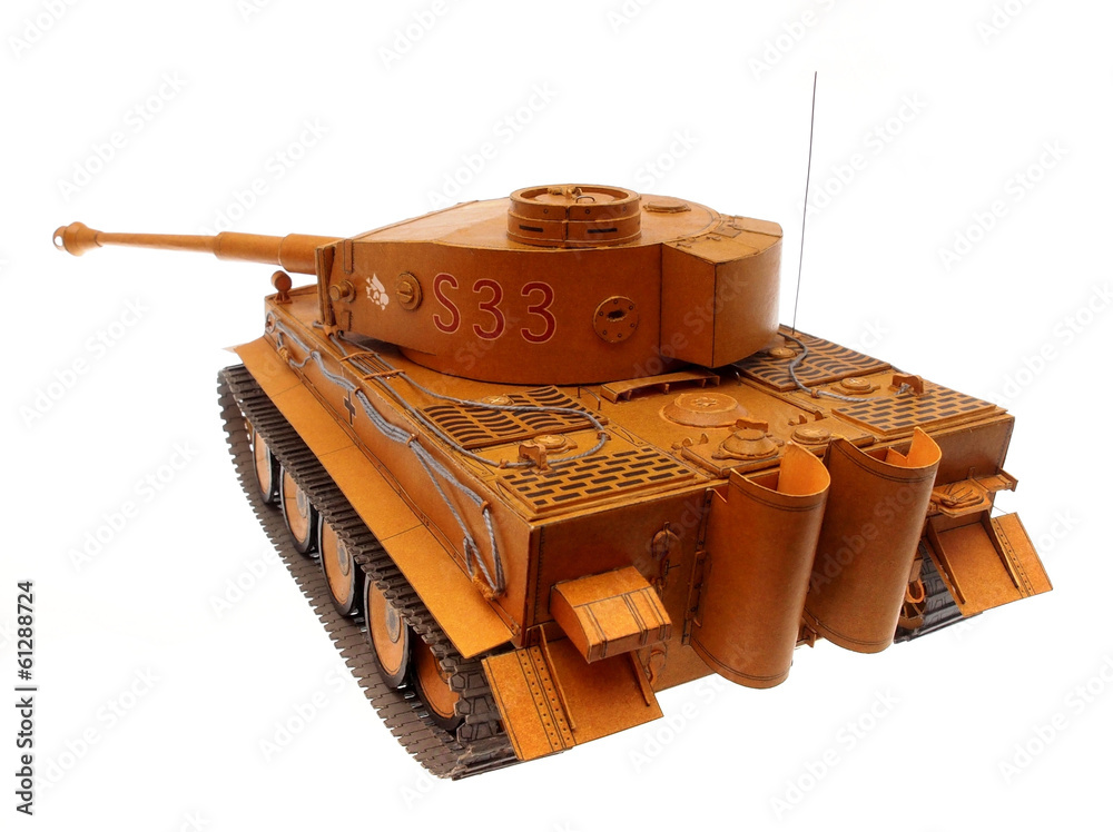 scale model of tank from WWII Stock Photo | Adobe Stock