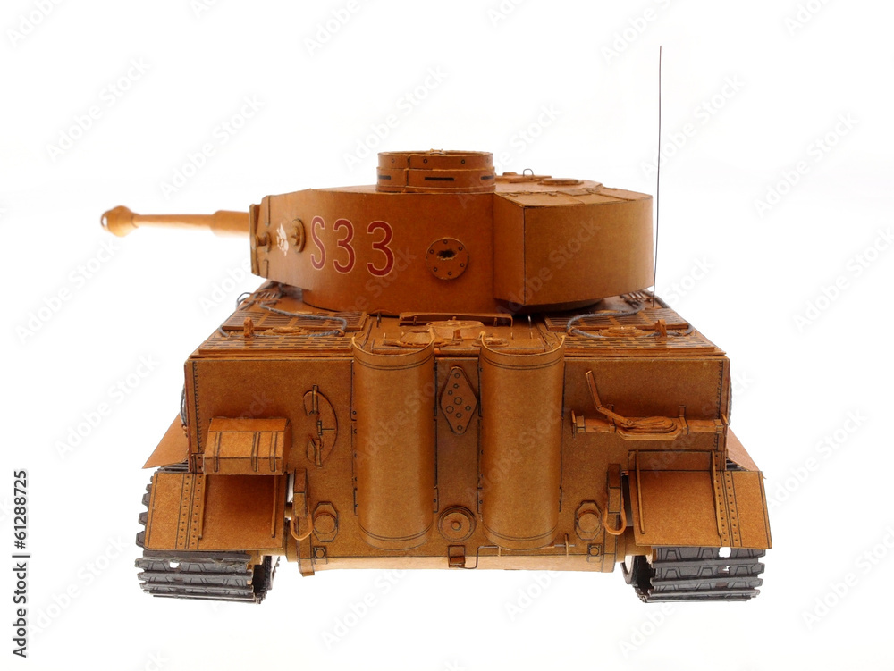scale model of tank from WWII Stock Photo | Adobe Stock