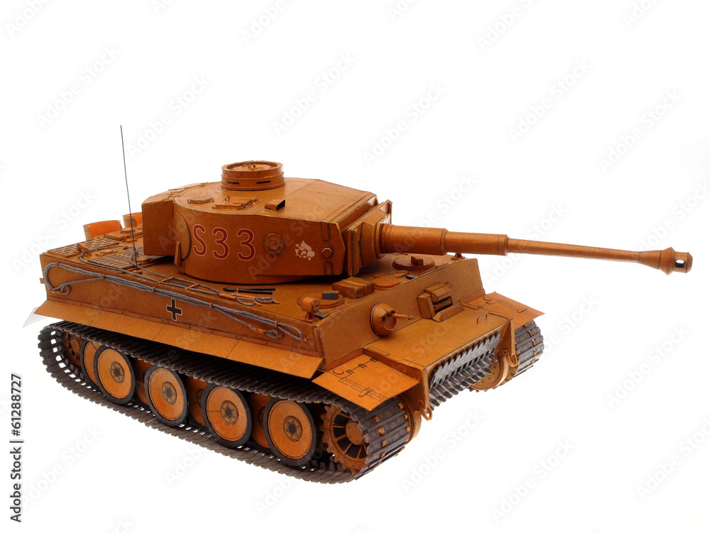 scale model of tank from WWII Stock Photo | Adobe Stock