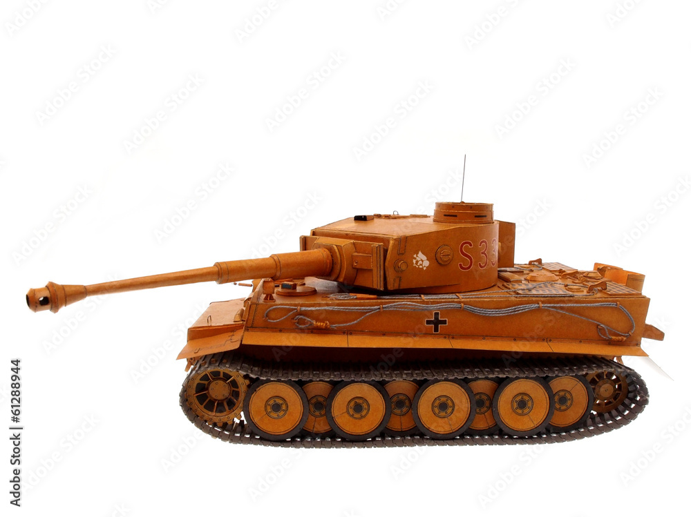 scale model of tank from WWII Stock Photo | Adobe Stock