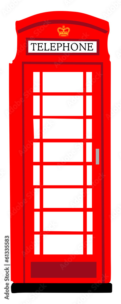 Photo & Art Print British phonebooth, Tatty