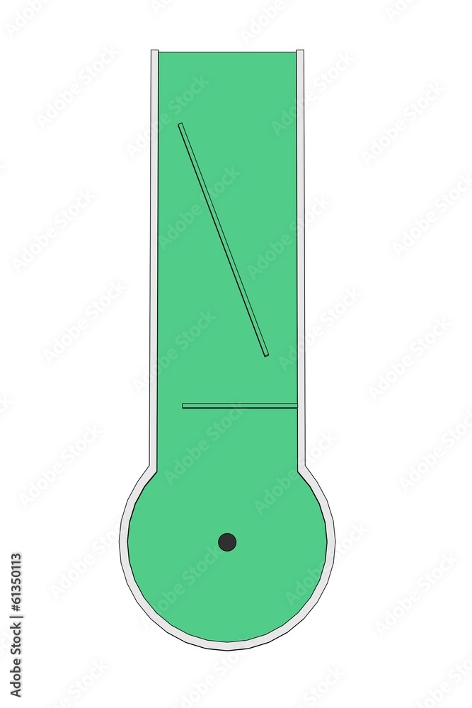 cartoon image of mini golf Stock Illustration | Adobe Stock