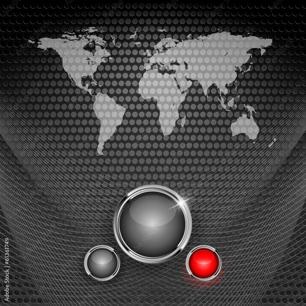 vector background with world map Stock Vector | Adobe Stock