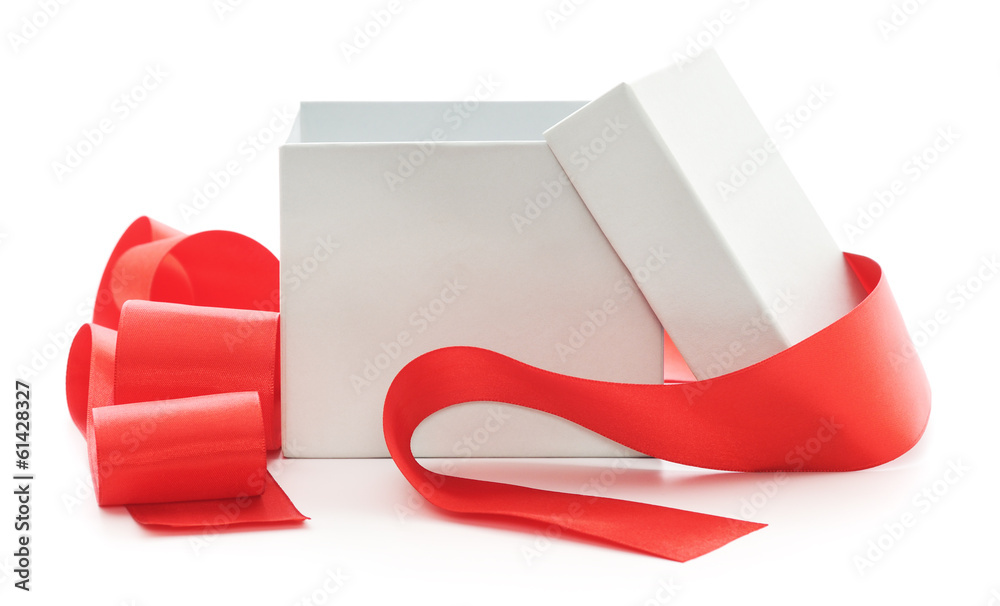 open gift box Stock Photo | Adobe Stock