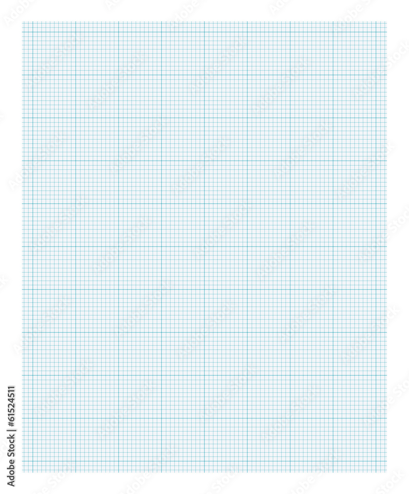 Blue Graph Paper Stock Photo | Adobe Stock