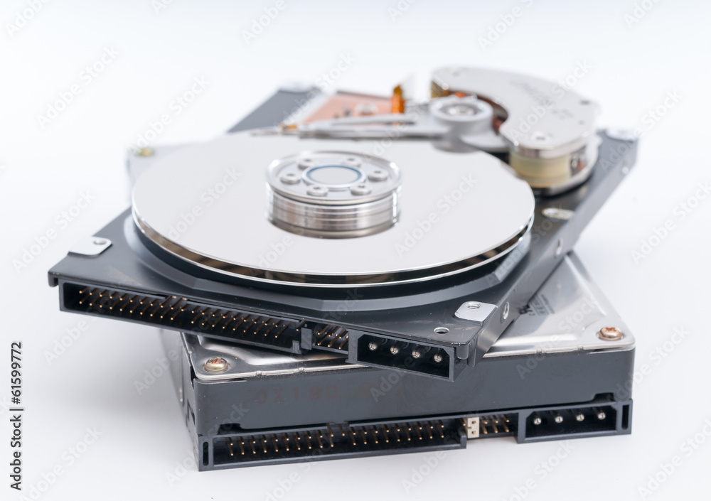 Festplatten Stock-Foto | Adobe Stock