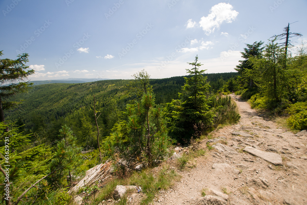 Sudety, górski szlak Stock Photo | Adobe Stock