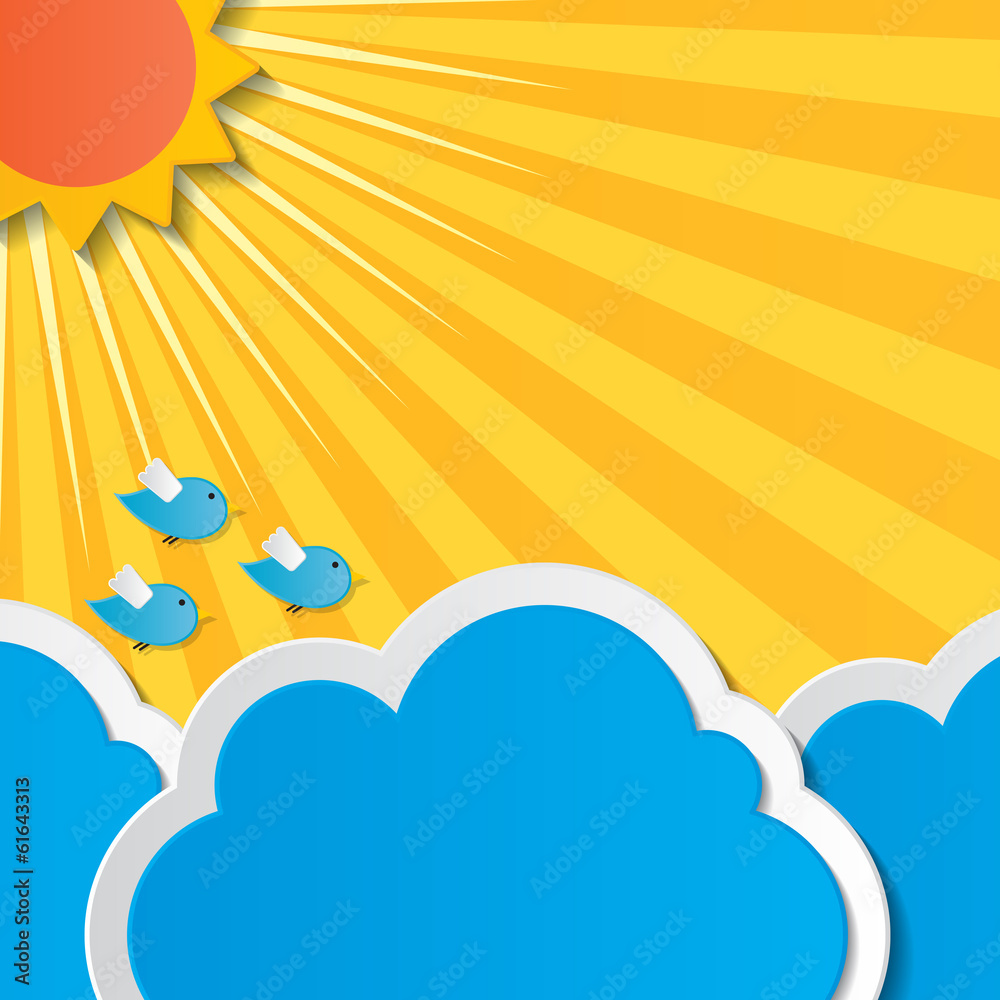 sky background Stock Vector | Adobe Stock