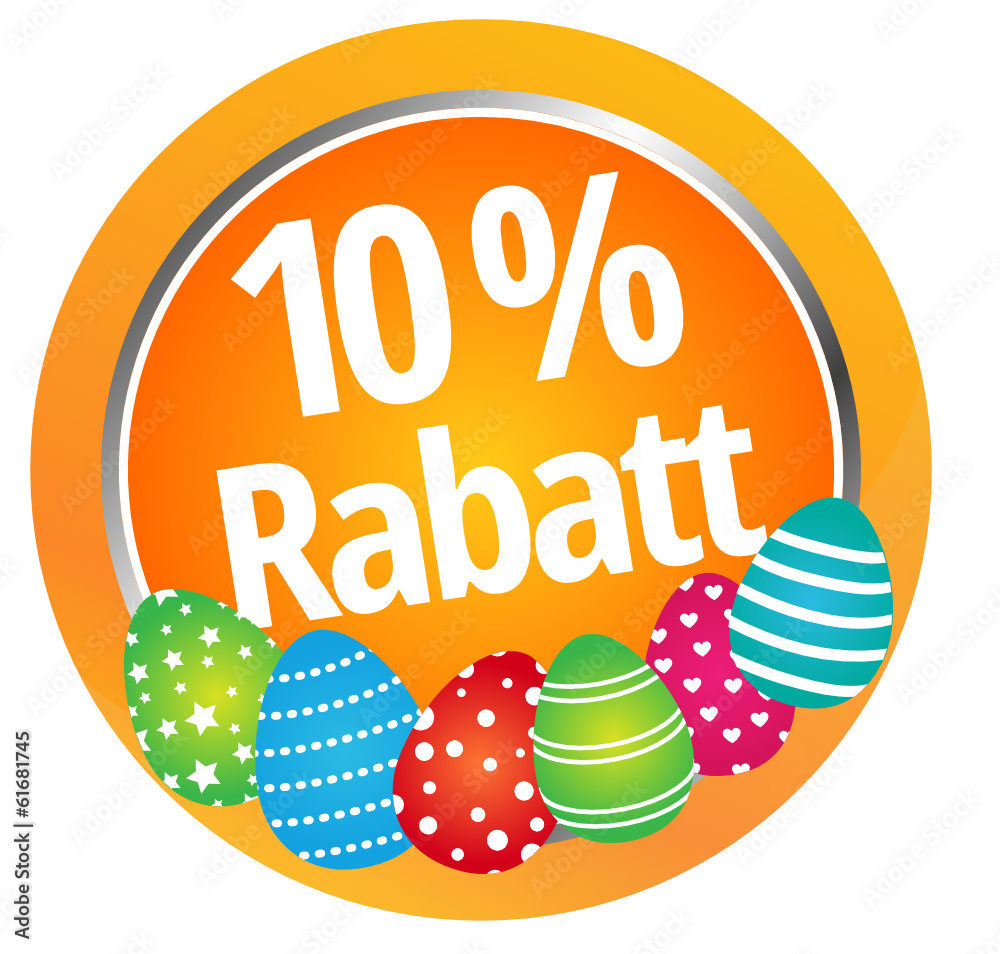 10% Rabatt Stock-Vektorgrafik | Adobe Stock