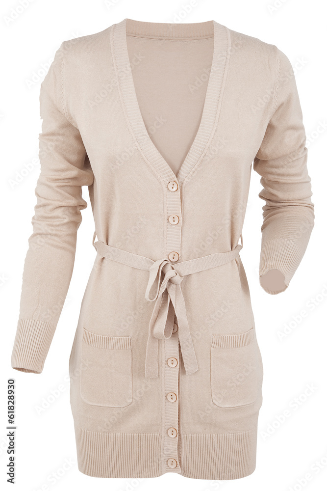 Woman sweater isolated on white background Stock Photo | Adobe Stock