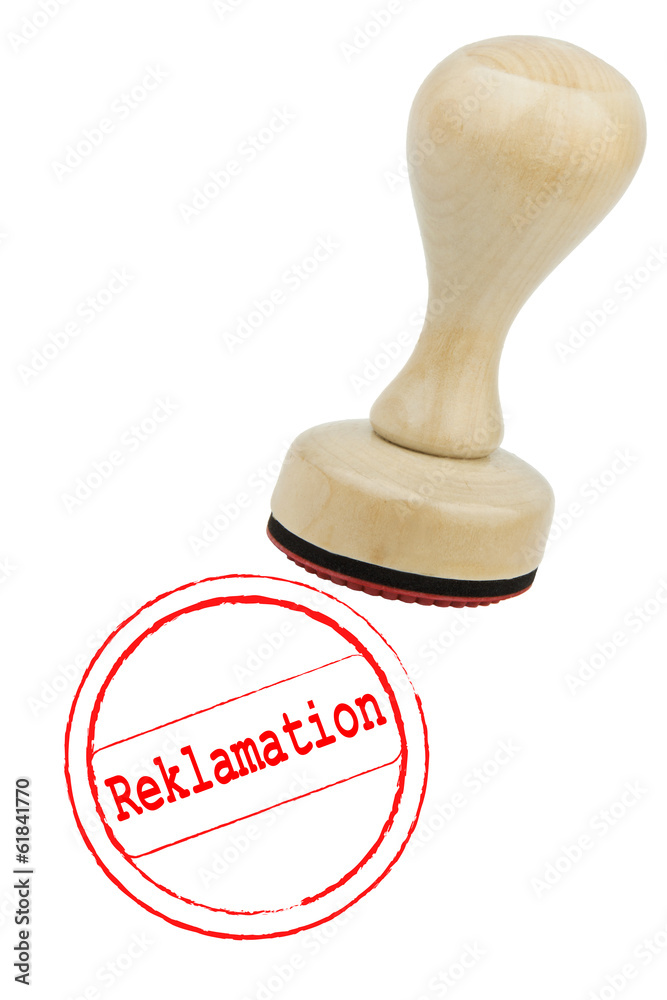 Stempel - Reklamation Stock Photo | Adobe Stock