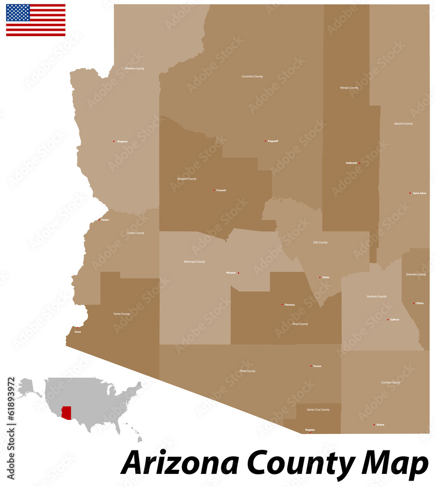 Arizona Stock Vector | Adobe Stock