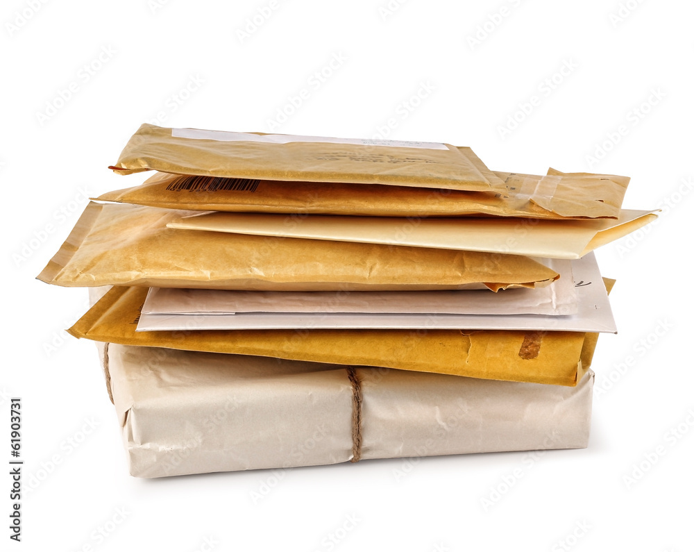Stack of mail Stock Photo | Adobe Stock