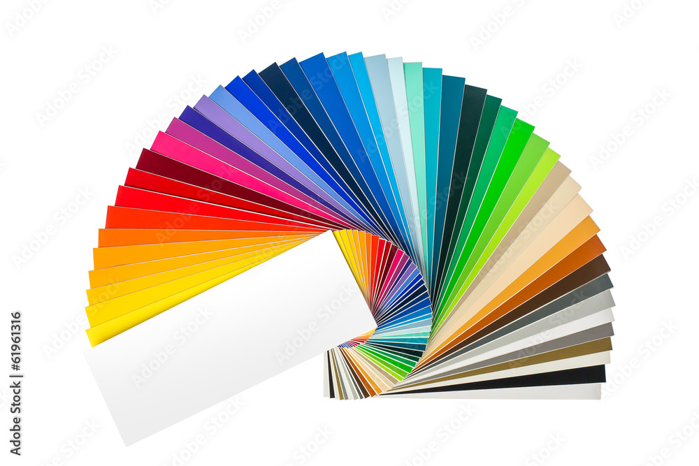 Poster Color palette guide isolated on white. – Wall Art | UkPosters
