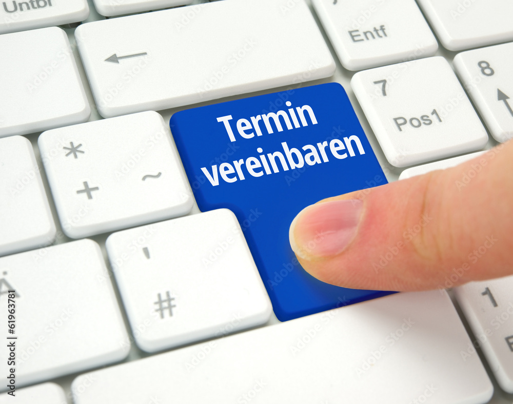 Termin vereinbaren Stock-Foto | Adobe Stock