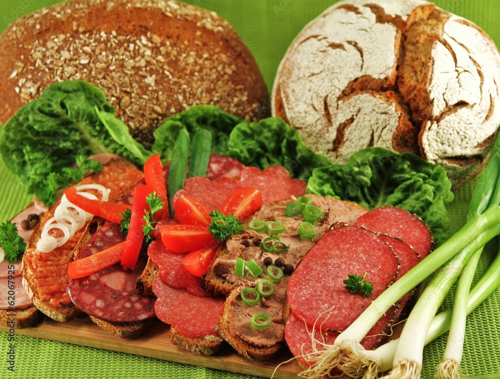 belegte Brote Stock-Foto | Adobe Stock