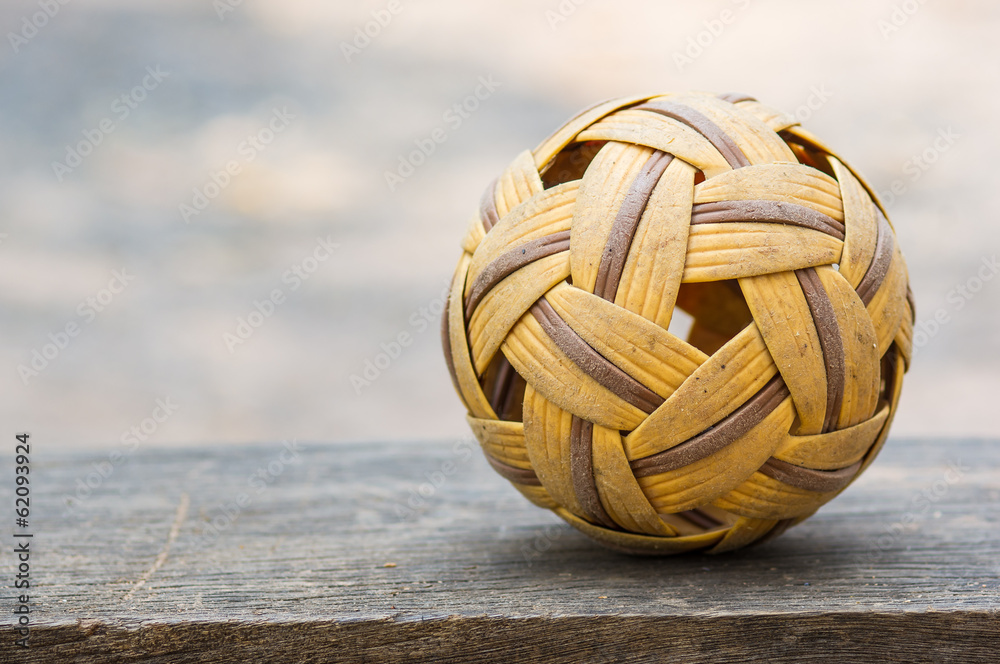 Sepak takraw ball Stock Photo | Adobe Stock