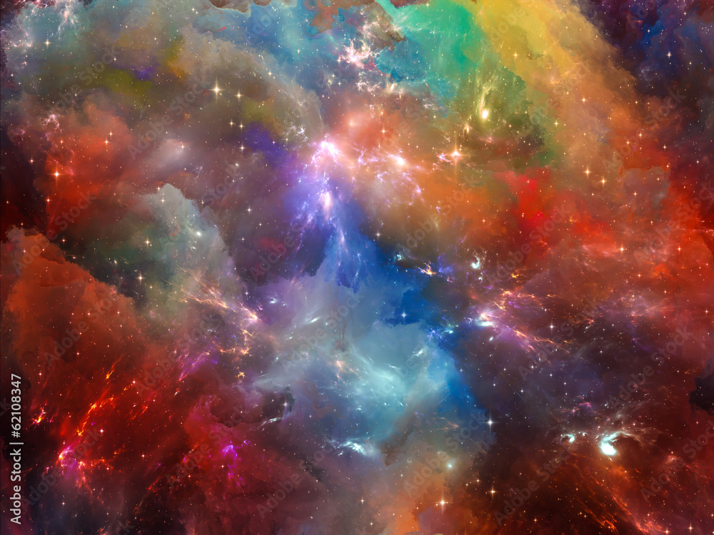 Nebula Colors Stock Illustration | Adobe Stock