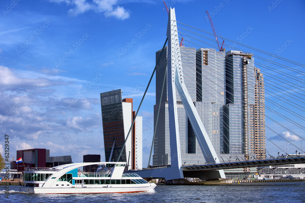 Rotterdam City Downtown Stock Photo | Adobe Stock