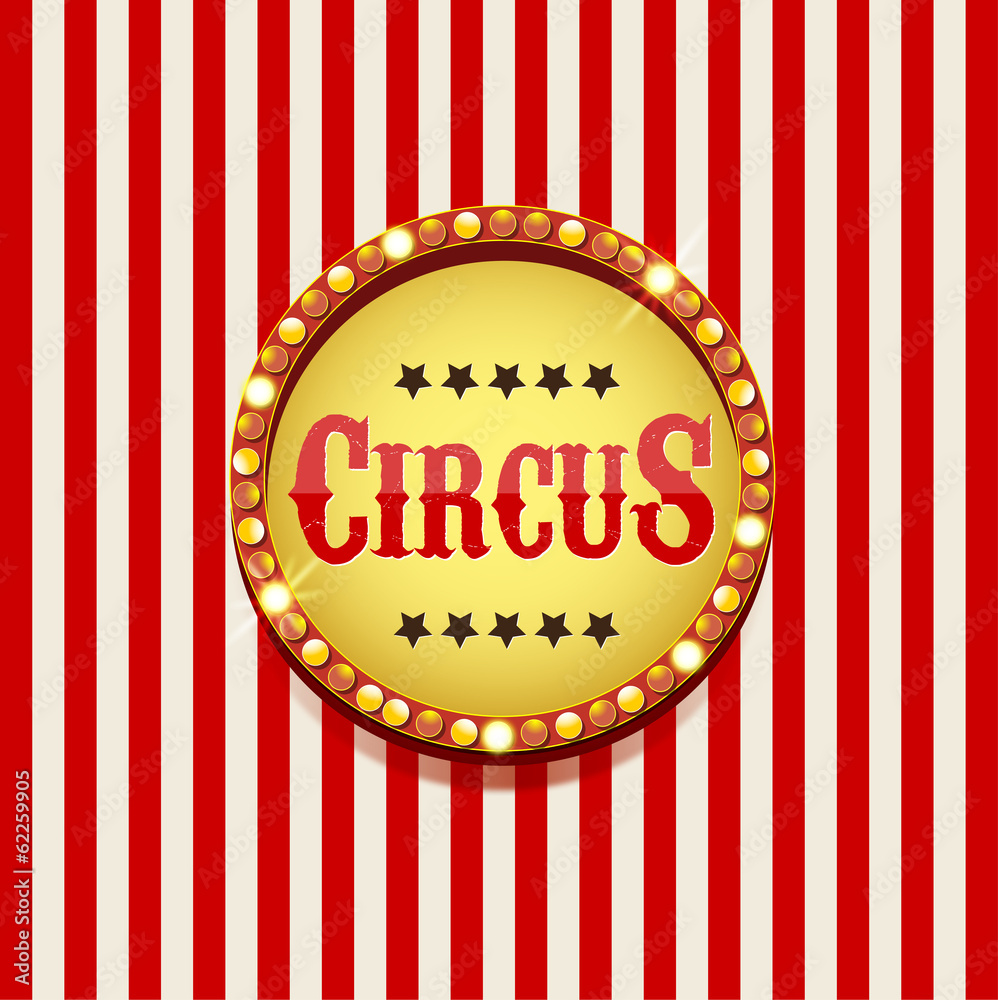 Circus background Stock Vector | Adobe Stock