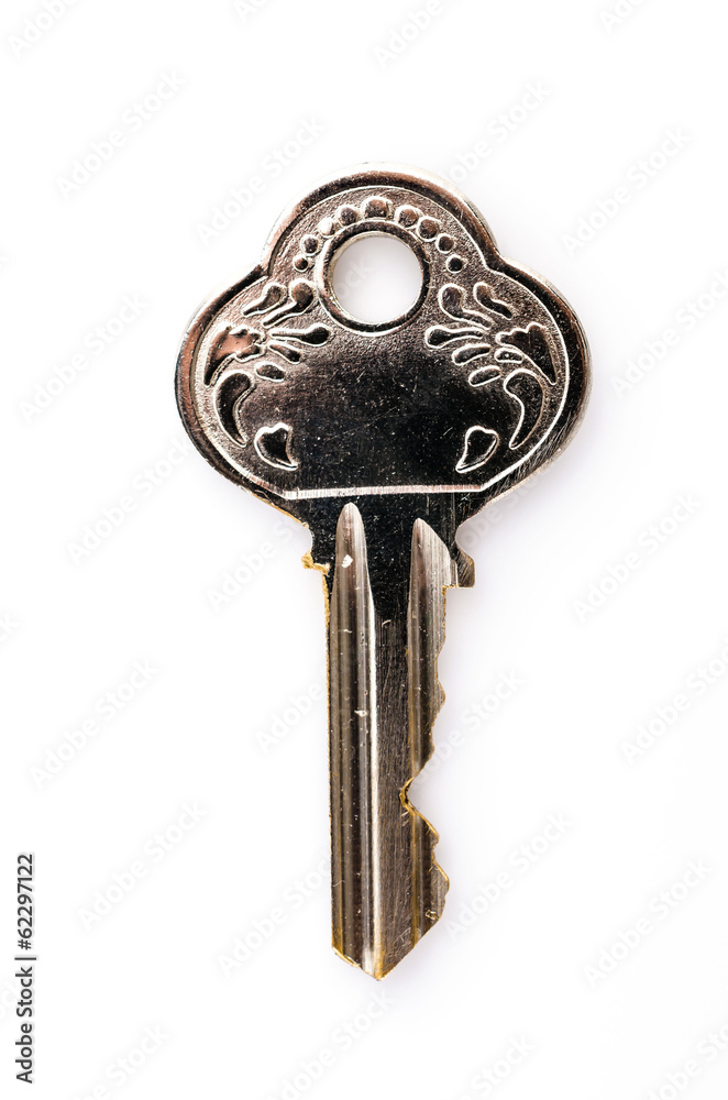 key isolated white background Stock Photo | Adobe Stock