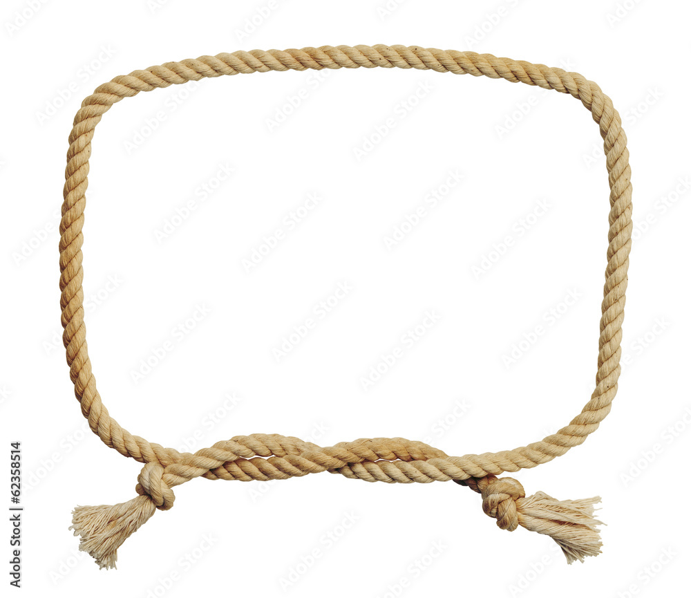 Rope Square Knot Stock Photo | Adobe Stock