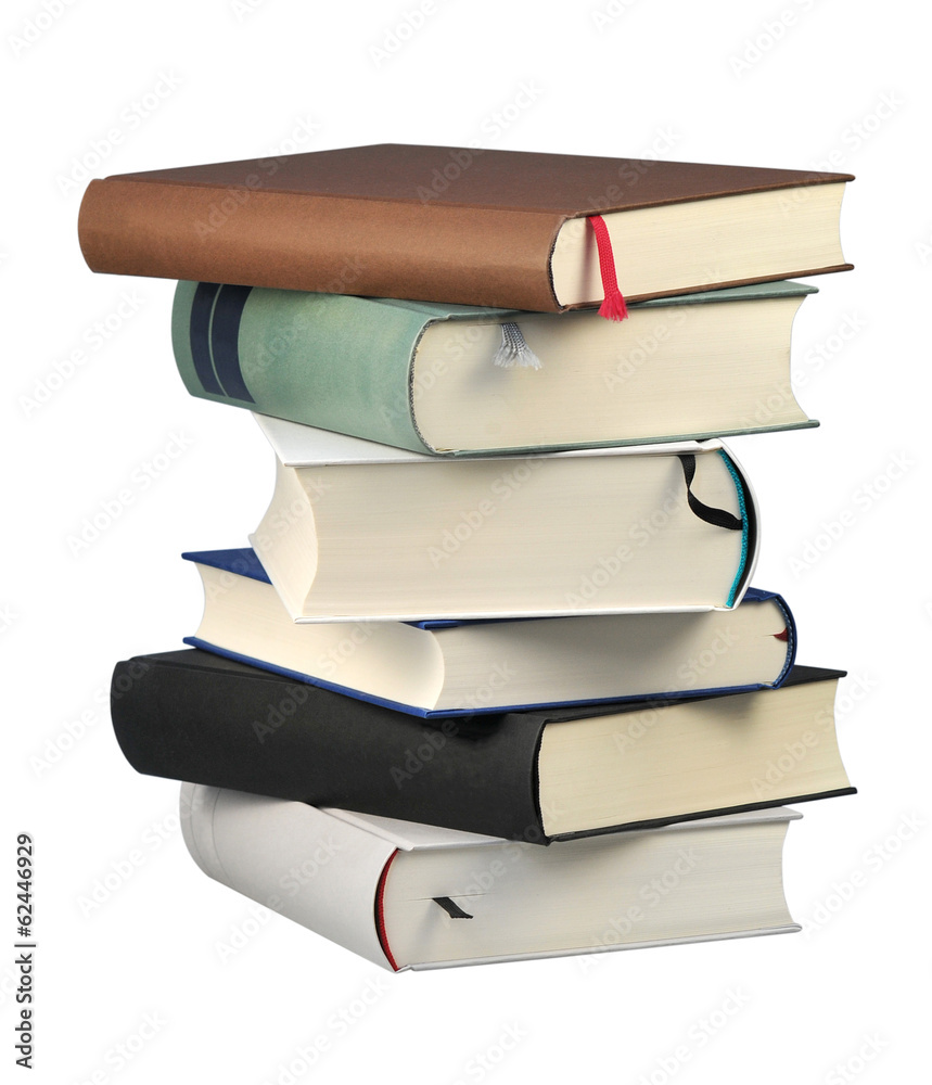 Bücherstapel Stock-Foto | Adobe Stock