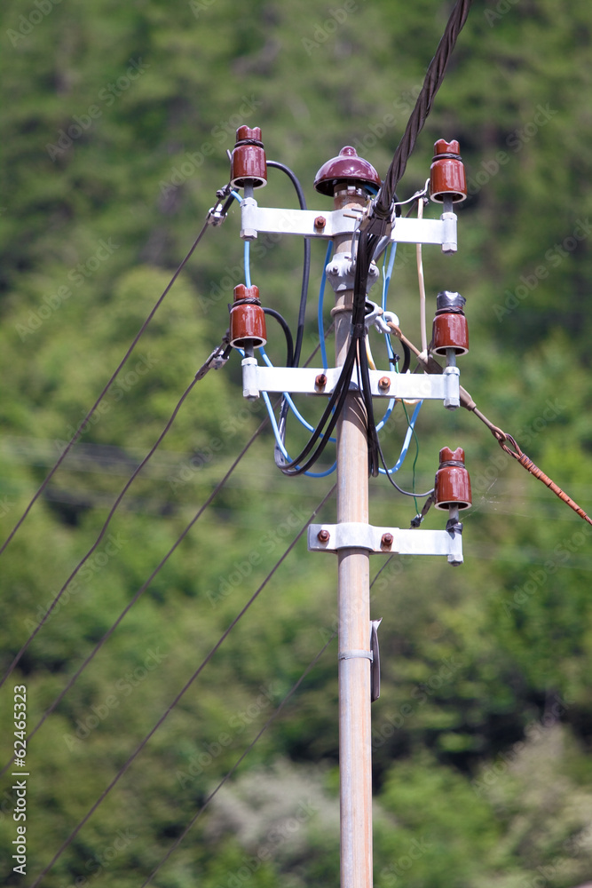 Strommast Stock Photo | Adobe Stock