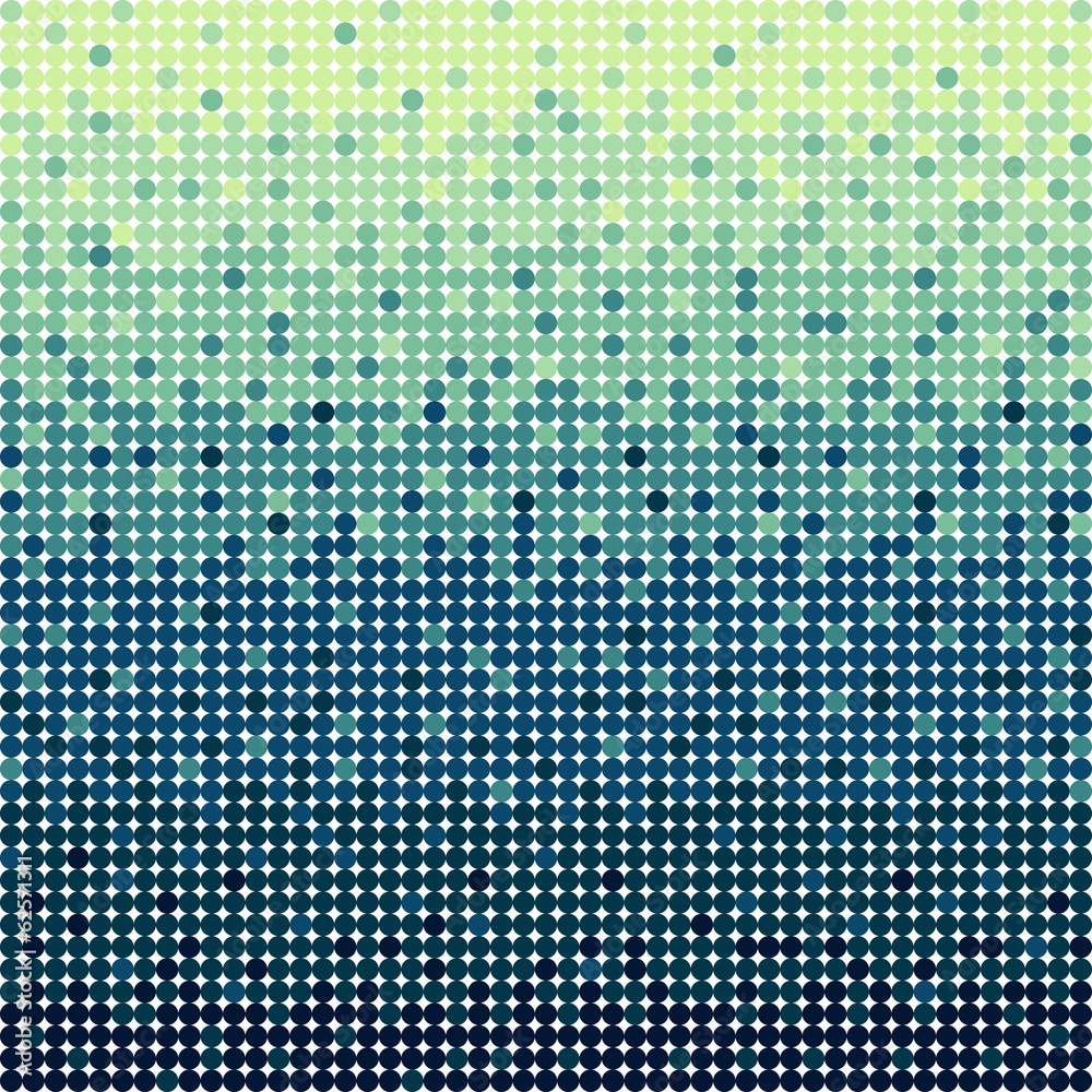Abstract blue circles background in pixel art style Stock Vector ...