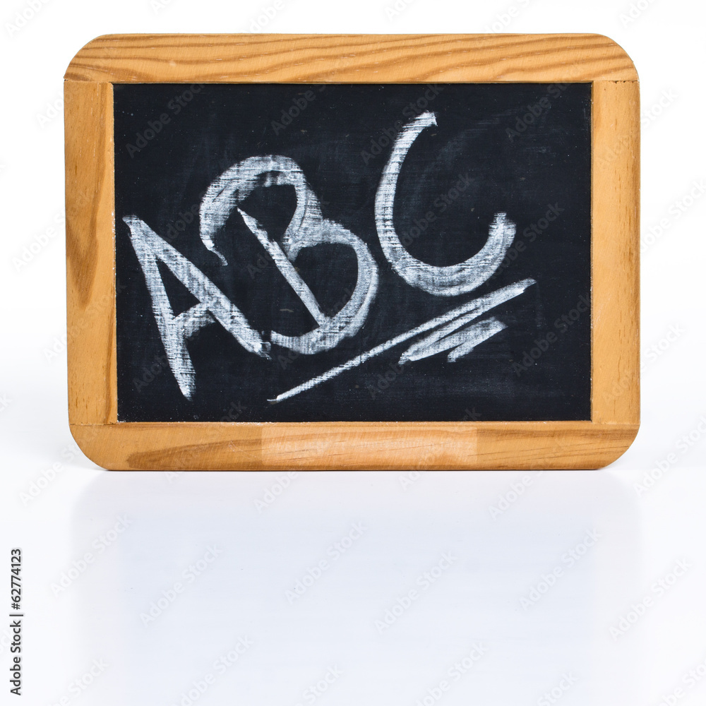 ABC Tafel Stock-Foto | Adobe Stock
