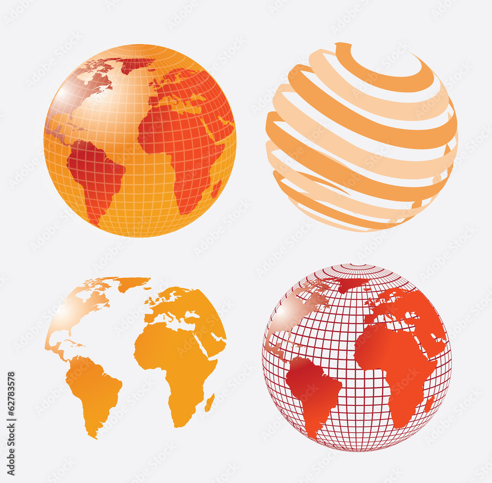 Global design Stock Vector | Adobe Stock