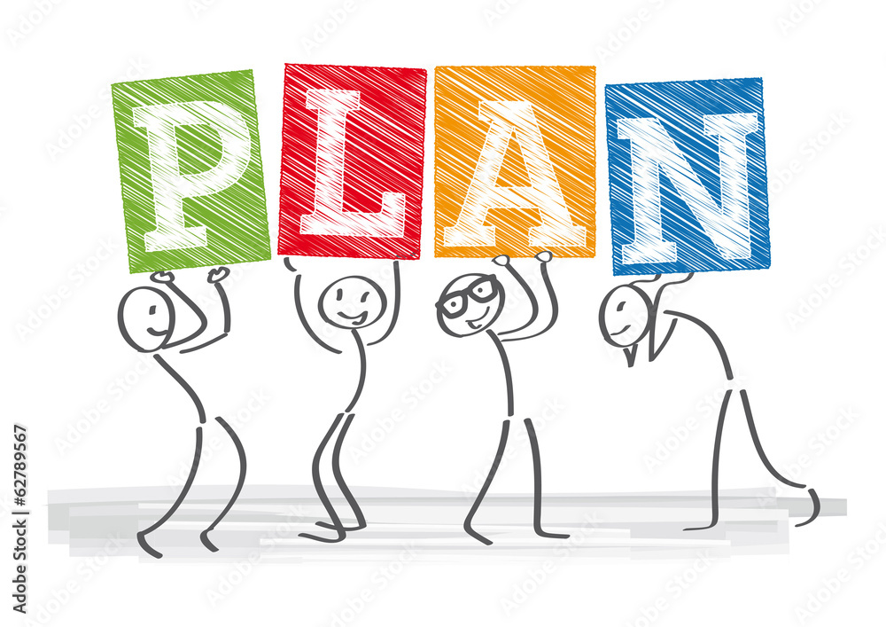 Planung Stock-Vektorgrafik | Adobe Stock