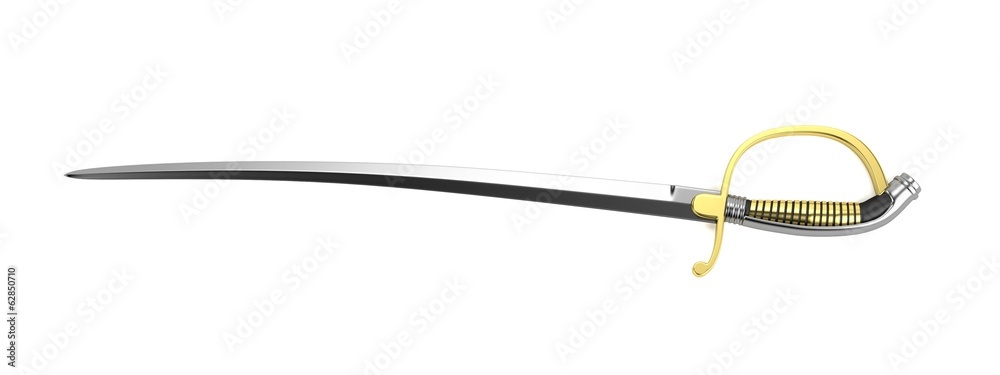 realistic 3d render of sabre Stock Illustration | Adobe Stock