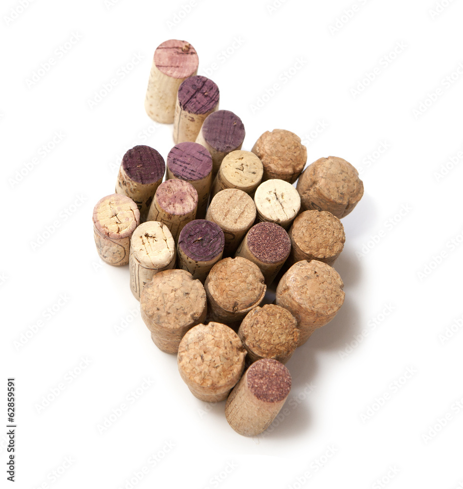 grappe de raisins bouchons en Liège Photos | Adobe Stock