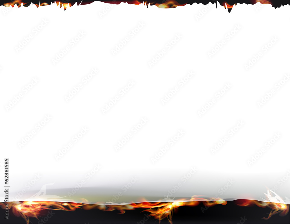 Ripped paper collection, Flame Stock Illustration | Adobe Stock