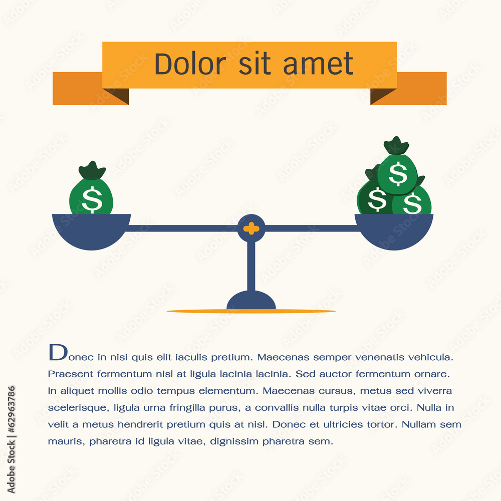 scales symbol,vector,infographic. Stock Vector | Adobe Stock