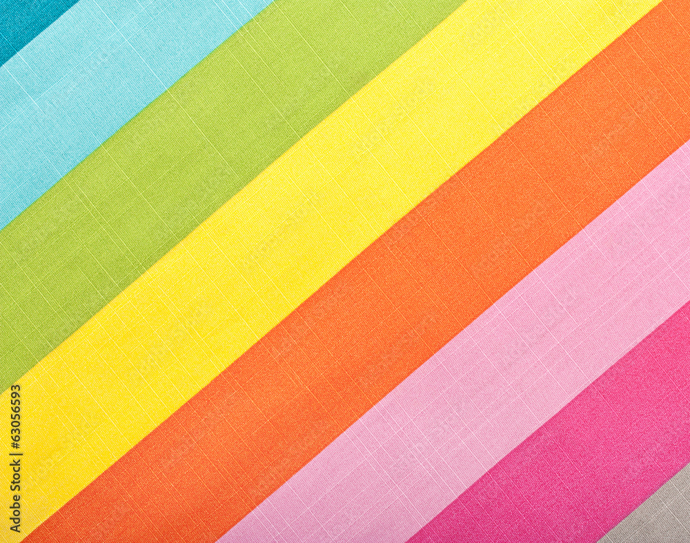 Colorful diagonal stripes fabric texture for background Stock Photo ...