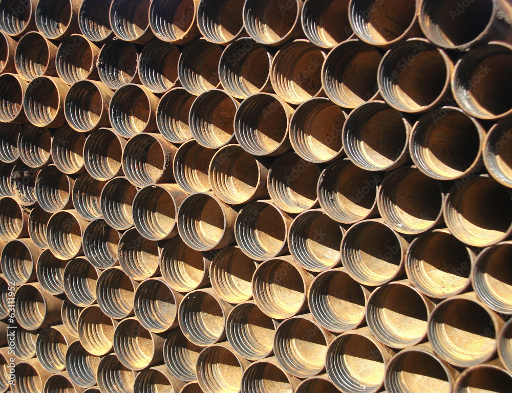 Demir Boru Uçları Stock Photo | Adobe Stock