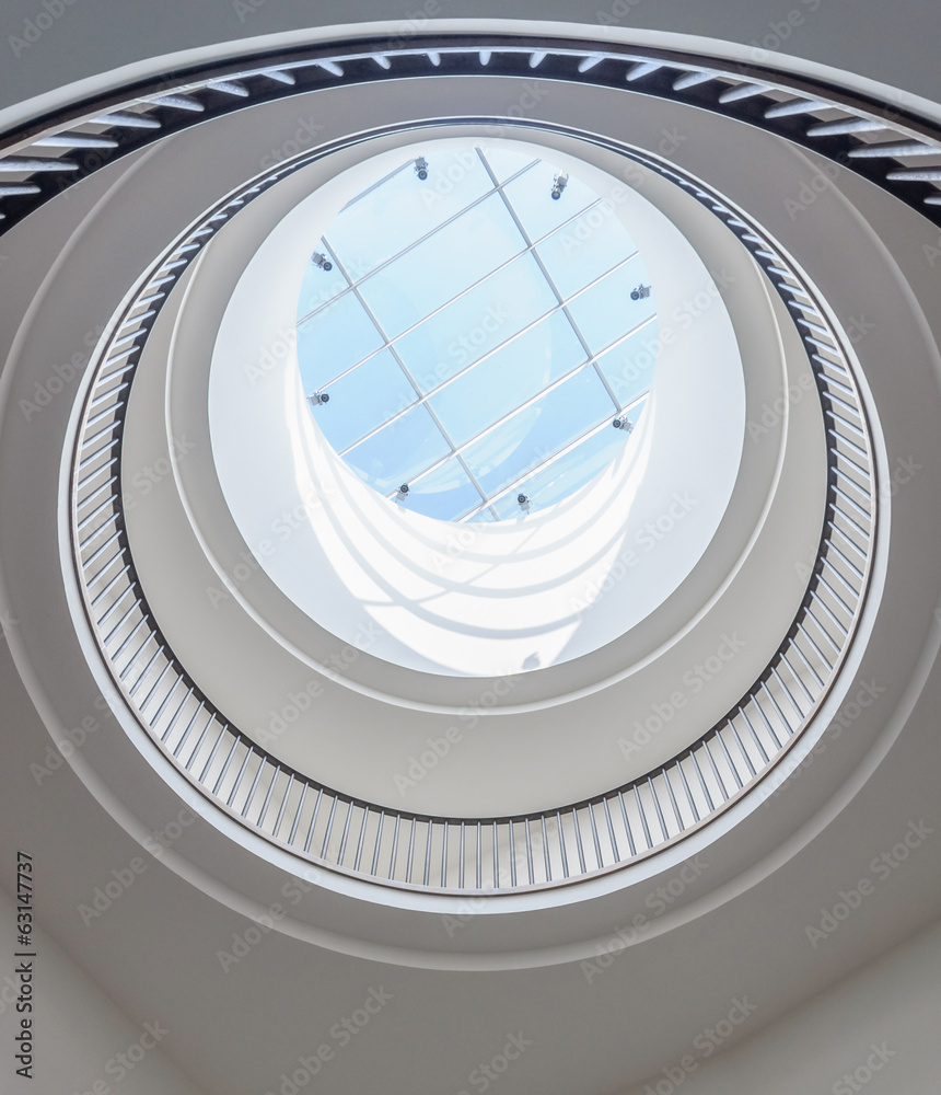 Circular architectural detail Stock Photo | Adobe Stock