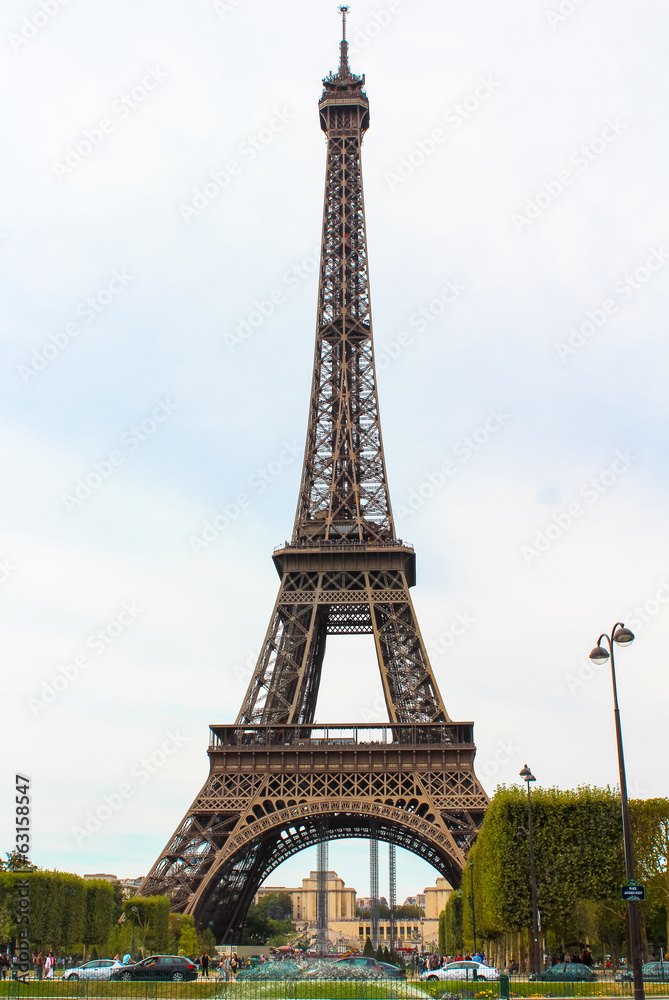 Eiffel Tower, symbol of Paris Stock Photo | Adobe Stock