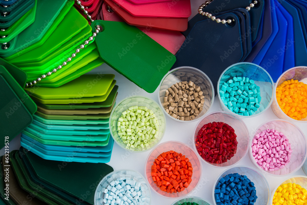 Kunststoff Plastik Granulat Stock Photo | Adobe Stock