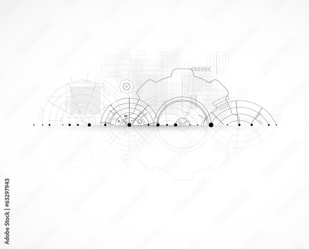 science futuristic internet high computer technology business Stock ...