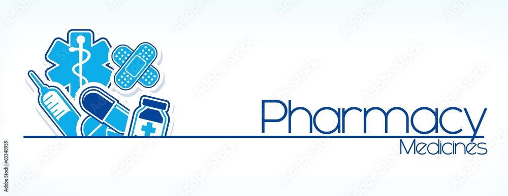 pharmacy design vector Stock Vector | Adobe Stock