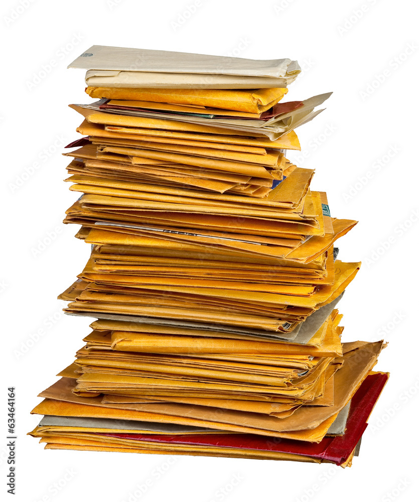 Stack Of Old Envelopes