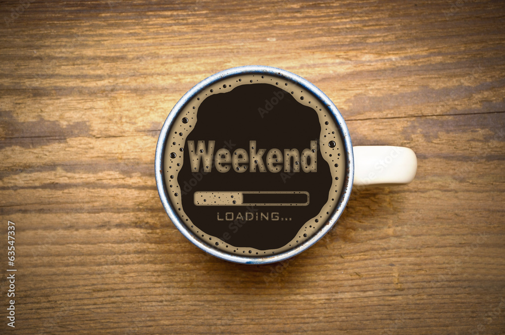 Weekend Stock Illustration | Adobe Stock