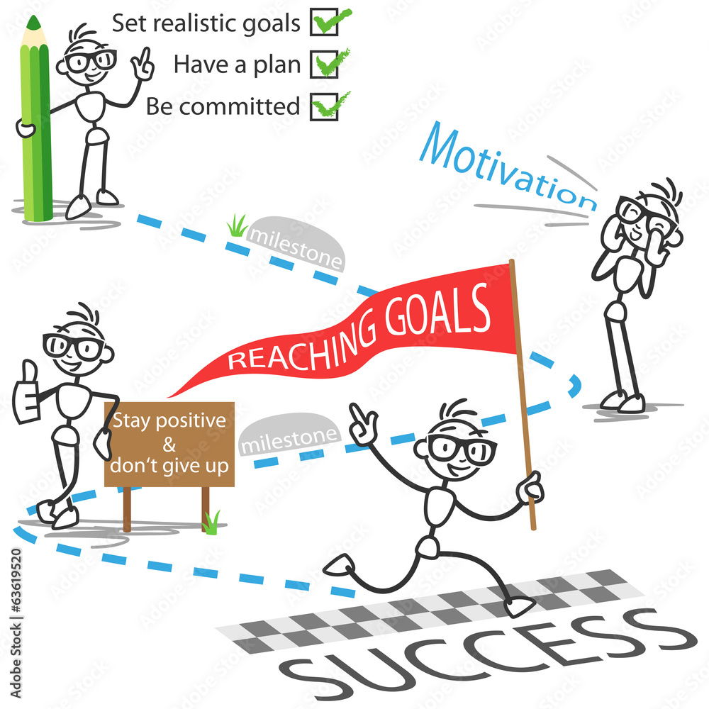Achieving Goals Clipart