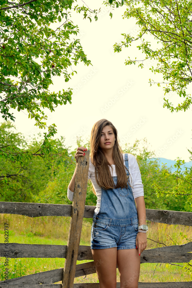 Blond Farm Girl Telegraph