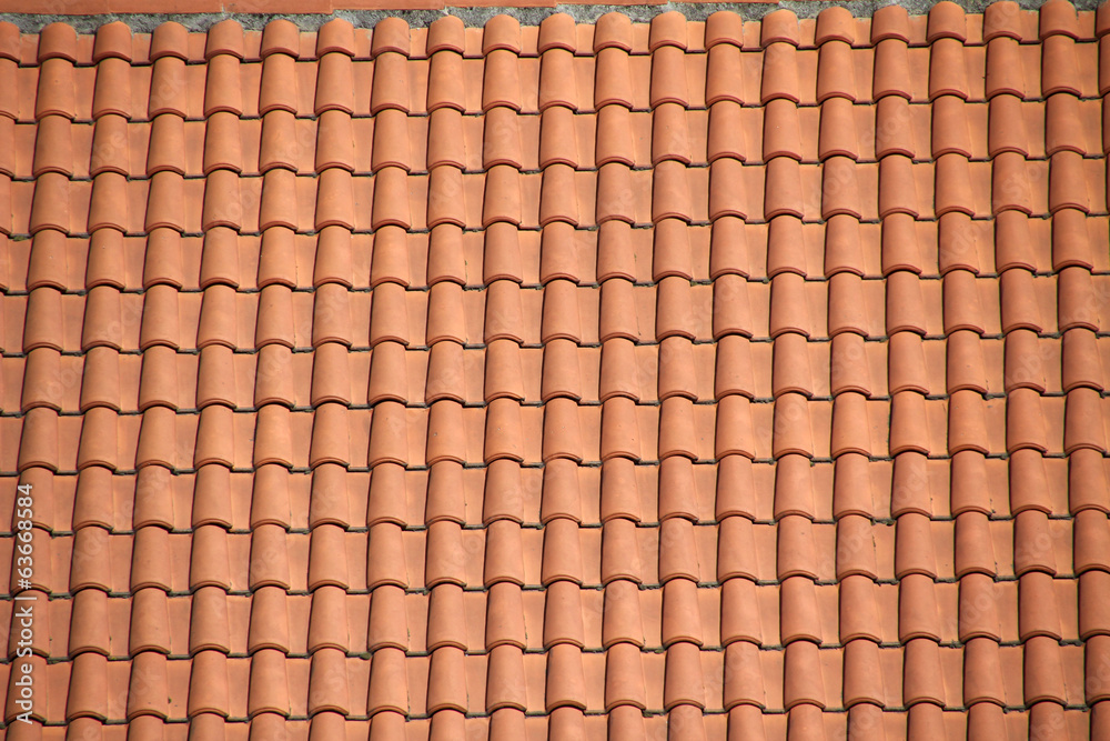 Fondo de tejas de un tejado Stock Photo | Adobe Stock