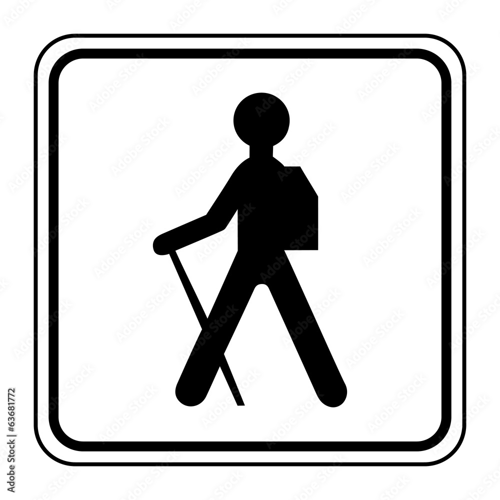 Logo randonnée. Stock-Vektorgrafik | Adobe Stock